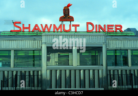 Shawmut Diner New Bedford, Massachusetts, USA Stock Photo - Alamy