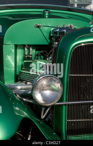 American Hot Rod Front End Stock Photo - Alamy