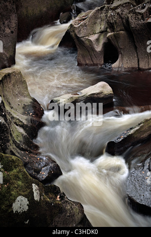 The Bracklinn Falls, Callander, the Trossachs, Scotland Stock Photo - Alamy