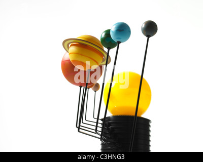 Our Solar System model of Saturn in museum Stock Photo - Alamy
