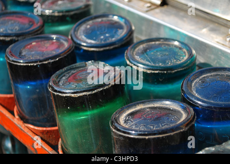 mobile soda shop,road side in market Stock Photo - Alamy