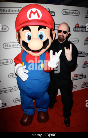 Judas Priest's Rob Halford 25 years of Mario celebration at the ...
