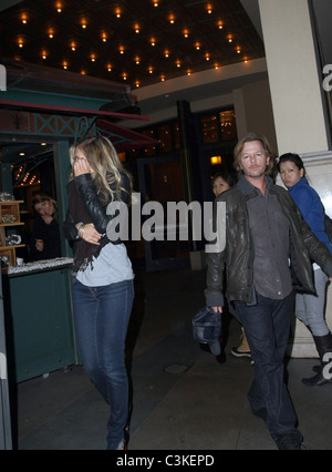 Actor David Spade with a female friend went into movie theatre then ...