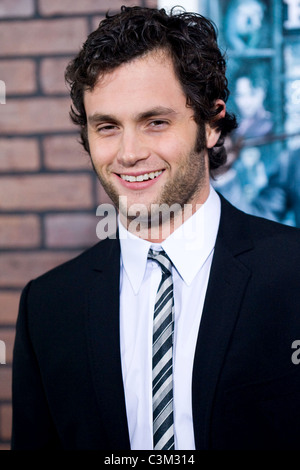 Penn Badgley at the premiere of 'Sherlock Holmes' at the Alice Tully ...