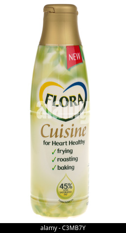 Plastic container of Flora Cuisine cooking oil Stock Photo - Alamy