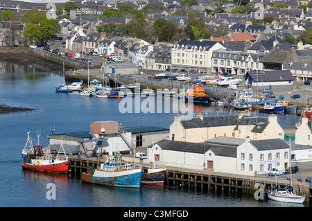 Stornoway town centre Stock Photo - Alamy