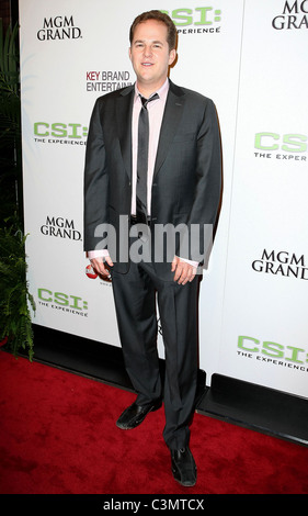 David Berman 'CSI: The Experience' grand opening held at MGM Grand ...