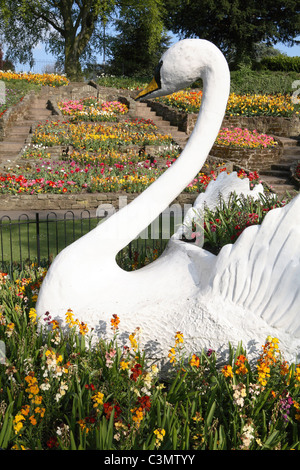 Stapenhill Gardens in Burton upon Trent, Staffordshire, UK Stock Photo ...