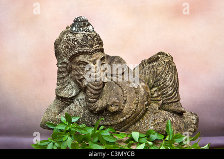 God Ganesha statue in art Museum 1000 pillared hall in Meenakshi Amman Temple built in 1623 55 ...
