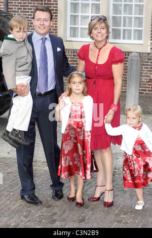 Prince Constantijn, Princess Laurentien, Countess Eloise, Count Claus ...