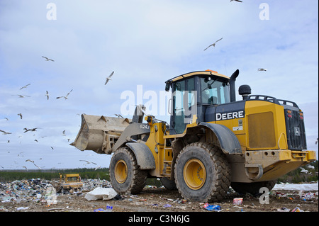 Regional waste management dump in New Brunswick Canada Stock Photo - Alamy
