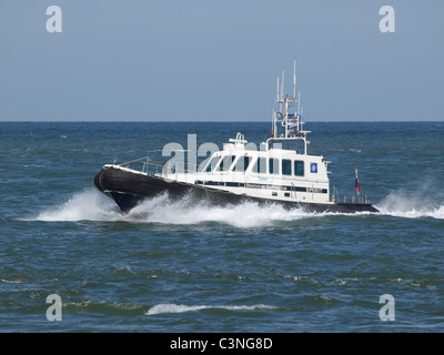 NORTH SEA - Offshore work on pipelay vessel Lorelay. A CO2 transport ...