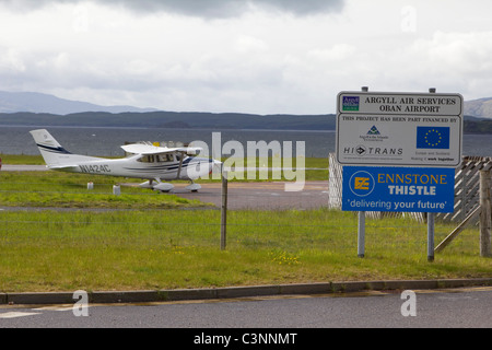 Oban Airport is located northeast of Oban, near the village of North ...