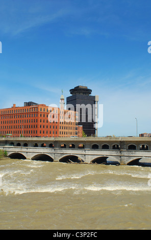 Broad Street bridge Rochester NY USA Stock Photo - Alamy