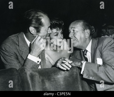 Rex Harrison, right, and Kay Kendall, on the Queen Mary en route for ...