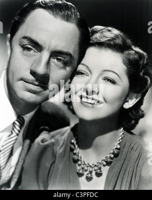 William Powell and Myrna Loy Stock Photo - Alamy