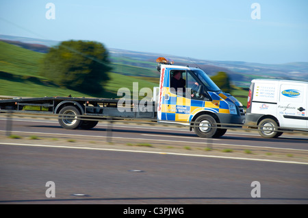 breakdown rescue lorry towing broken down vehicle york united kingdom ...