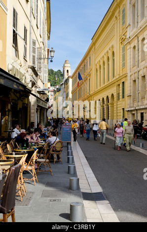 Rue Prefecture, Nice, France Stock Photo - Alamy