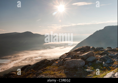 Rapa River delta in Rapa Valley, Sweden, Sarek National Park Stock ...