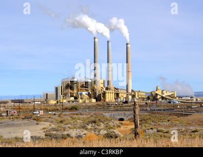 Central Utah Coal-Fired Power Plant Stock Photo - Alamy