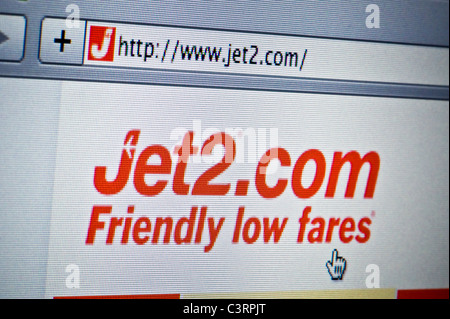 Close up of the jet2 logo as seen on its website. (Editorial use only ...