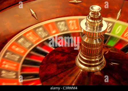 Casino roulette in motion Stock Photo - Alamy