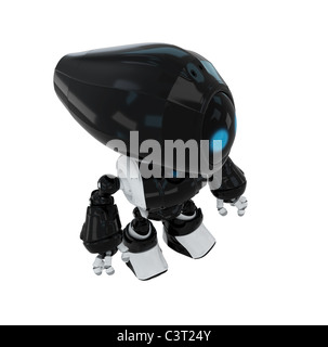 Smart bright robot figurine Stock Photo - Alamy