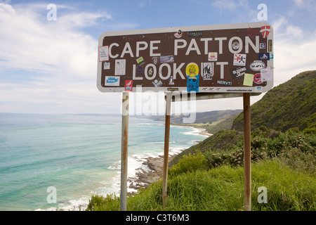 Cape Patton Lookout along the great ocean road (australia Stock Photo ...
