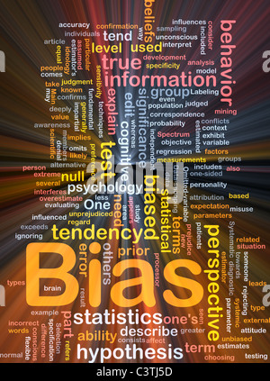 Background concept wordcloud illustration of bias Stock Photo - Alamy