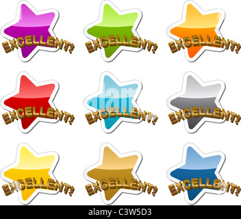 excellent evaluation pass Stock Photo - Alamy