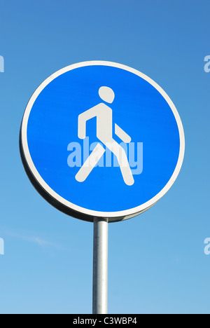 graphic metal pedestrian crossing sign graphic in albufeira algarve ...