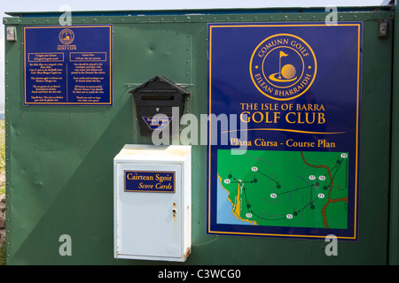isle of barra golf course western isles outer hebrides scotland Stock ...
