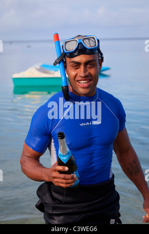 Warwick Fijian Resort & Spa, Viti Levu, Fiji, Melanesia, Oceana Stock ...