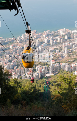 Jounieh Cable Car Beirut Lebanon Stock Photo - Alamy