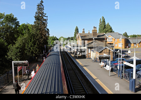 Ewell West Railway Station, Ewell, Epsom, Surrey, England UK Stock ...