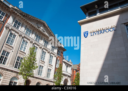 Harold Cohen library building, University of Liverpool, Ashton Street ...