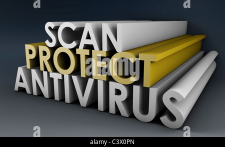 Antivirus to Protect and Scan Your PC System Stock Photo - Alamy