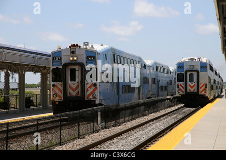 Tri Rail Boca Raton Station Florida USA Stock Photo - Alamy