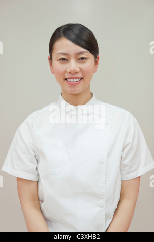 Portrait of nurse, Kanagawa Prefecture, Honshu, Japan Stock Photo - Alamy