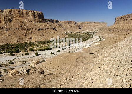 Ort Khaylla, Khaylah, Wadi Doan, Wadi Hadhramaut, Yemen, Arabia, Middle ...