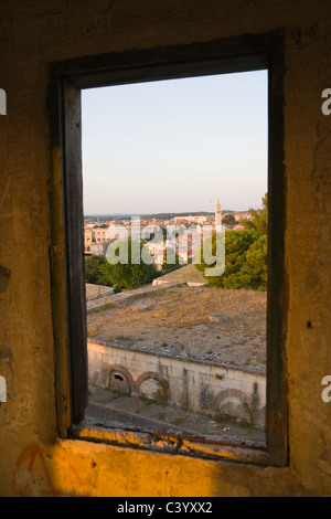 Pula, Istria, Croatia. Pula Castle “Kaštel” is an old fortress built by ...
