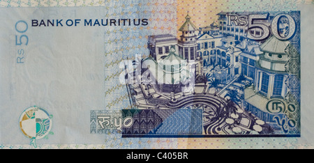 Mauritius Rupee money currency bank note face Stock Photo - Alamy