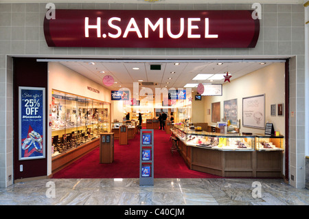 H Samuel shop store Trafford centre UK United Kingdom England Europe GB ...