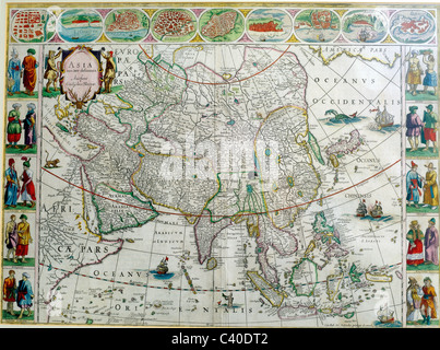 Antique, Bleau, Cartographer, Cartography, Drawings, Historic ...