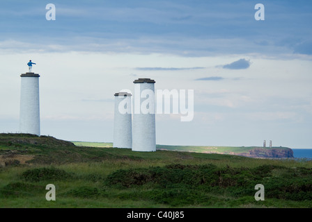The Metal Man, Brownstown Head Pillars, Tramore, County Waterford ...