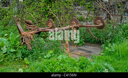 A Vicon Acrobat - a vintage piece of farm machinery once used for hay ...