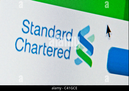 A Standard Chartered Bank logo seen in Hong Kong Stock Photo - Alamy