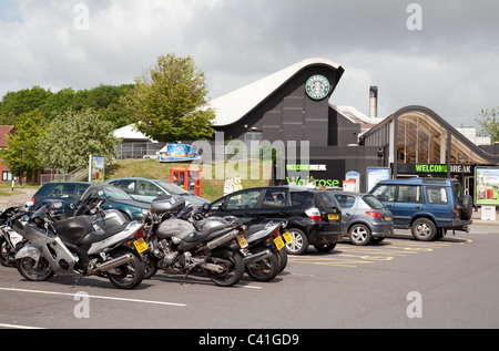 Membury Motorway Service Station, M4 Motorway, Berkshire, England Stock ...