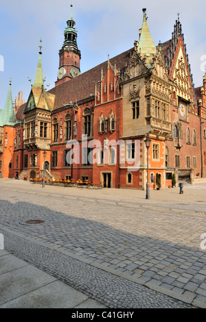 Wroclaw, Dolny Slask, poland, Polska, old town, square, market ...