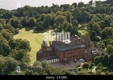 Mount Stuart House, home to the Stuarts of Bute, on the Isle of Bute ...